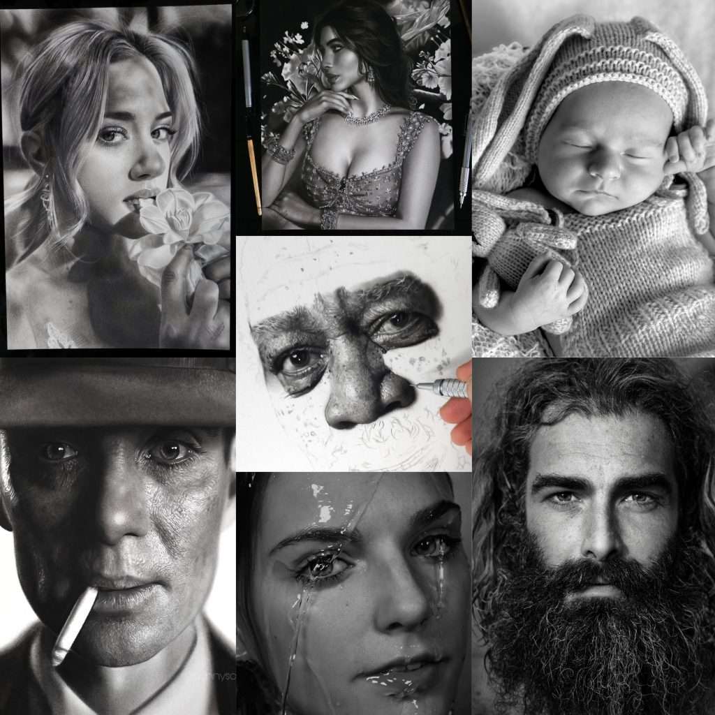 Hyper-Realism Plan: Portrait Mastery Complete Package – Sunny Sohal Art